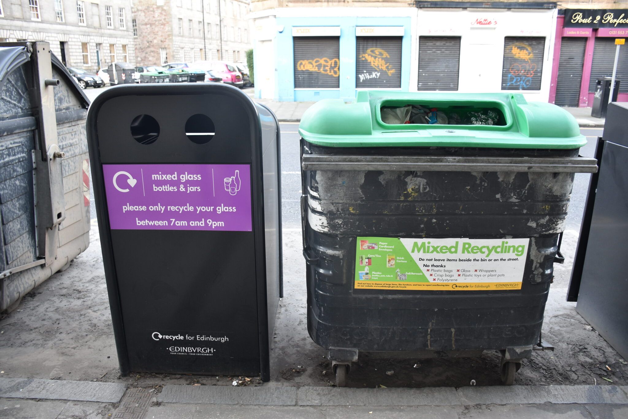 recycling bins - Friends of the Earth Scotland